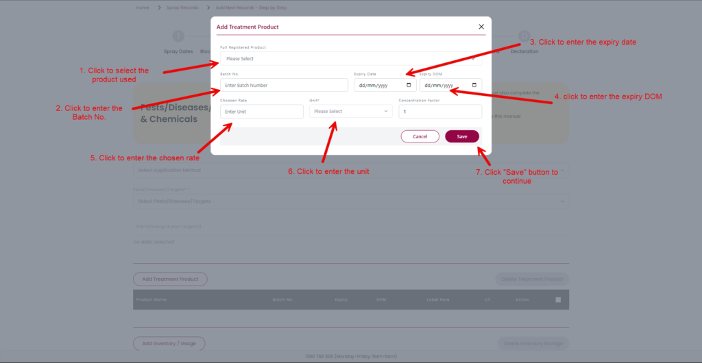 Add New Spray Record with Operator Worksheet – Grapeweb – More than ...
